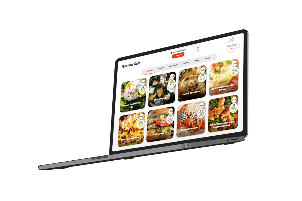 Centralised Food Ordering System - Quickdish Meal Ordering - Nutritics