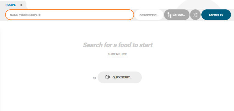 How to Create and Analyse a Recipe - Nutritics
