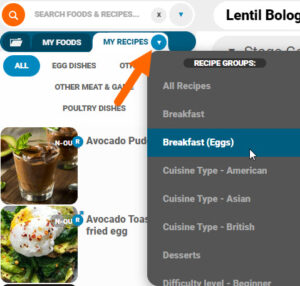 How to Create and Analyse a Recipe - Nutritics