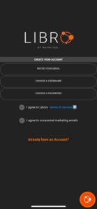 Logging Into Libro For The First Time - Nutritics