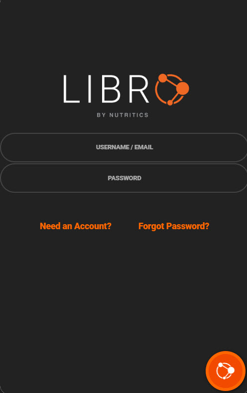 Logging Into Libro For The First Time - Nutritics
