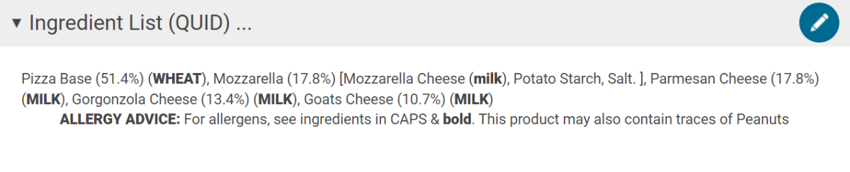 Nutritics User Manual